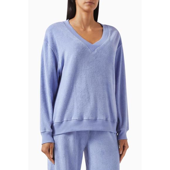 Electric & Rose | Tops | New Electric Rose Ava Sweatshirt In Periwinkle ...